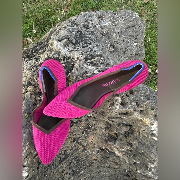 Rothy's | Shoes | Rothys Ballet Point In Color Pink | Poshmark